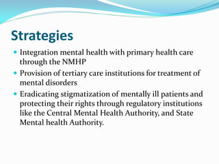 National Mental Health Programme by SuShodh Edutech | PPT