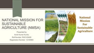 National Mission for Sustainable Agriculture (NMSA) 1.pptx