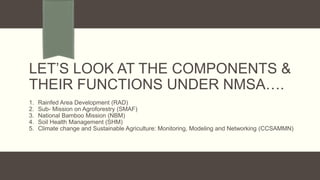 National Mission for Sustainable Agriculture (NMSA) 1.pptx