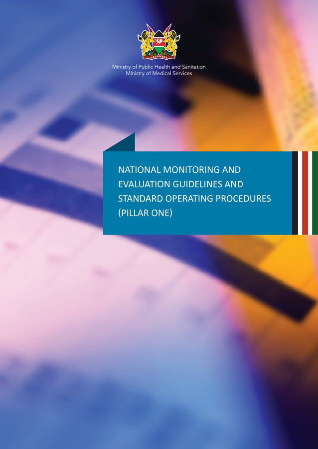 National monitoring and evaluation guidelines and standard operating ...