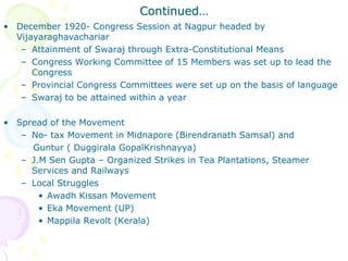 National movement 1919 1939 | PPTX