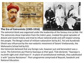 National movement in india | PPTX