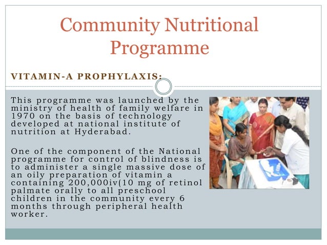 National nutritional anemia prophylaxis | PPTX