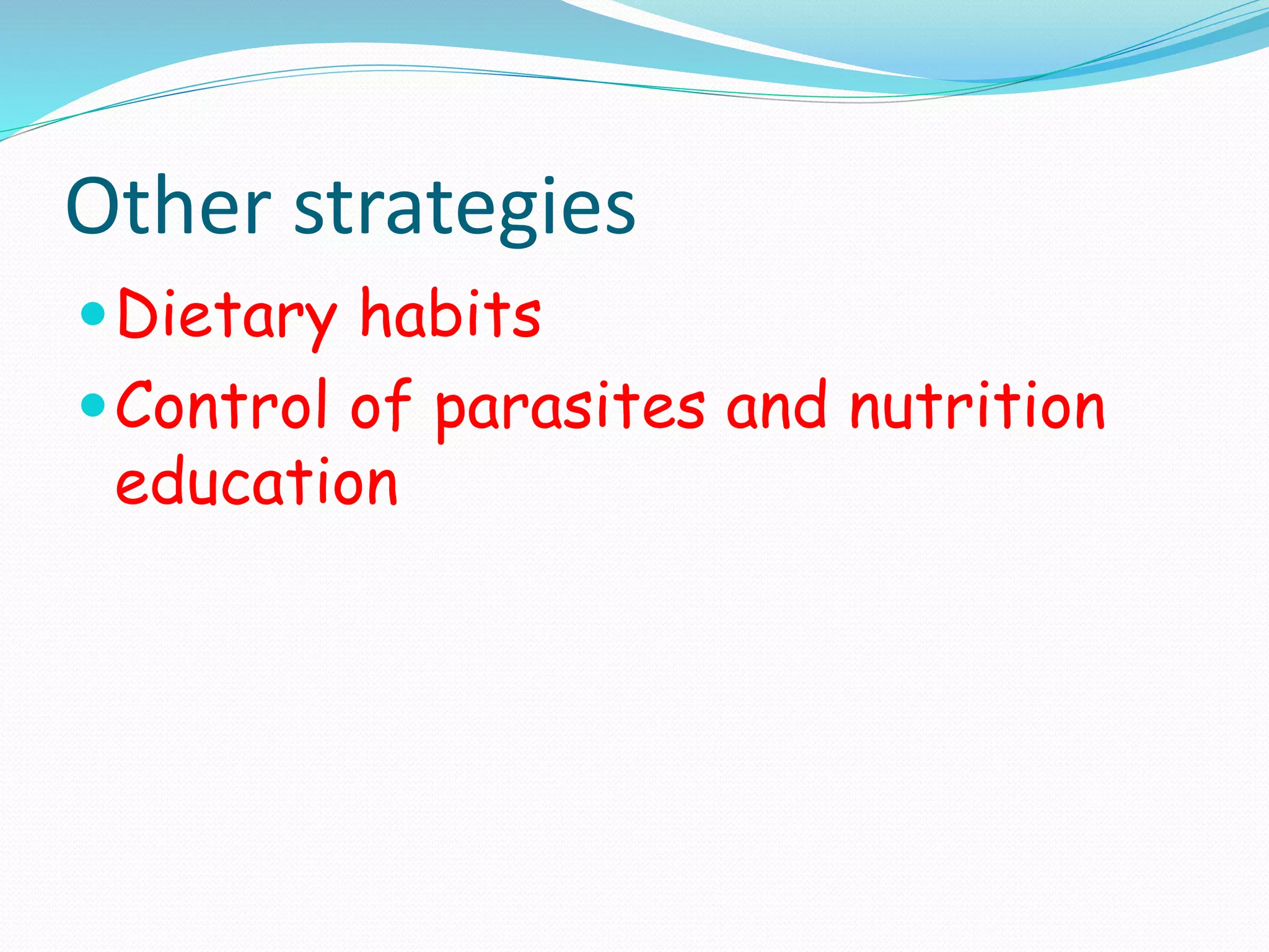 National nutritional anemia prophylaxis programme | PPTX