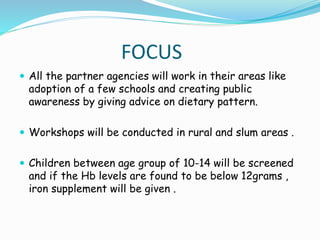 National nutritional anemia prophylaxis programme | PPTX