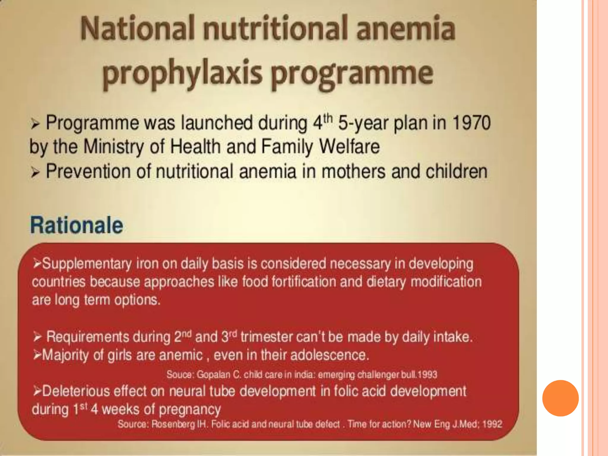 National nutritional programme | PPTX