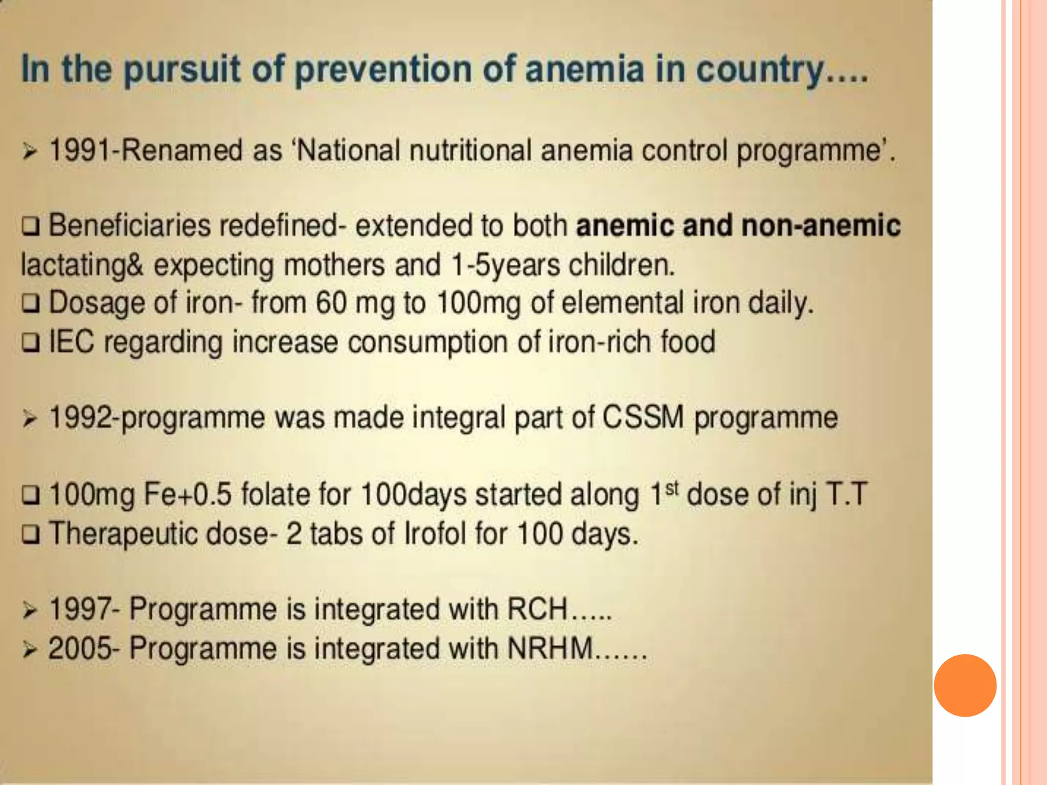 National nutritional programme | PPTX