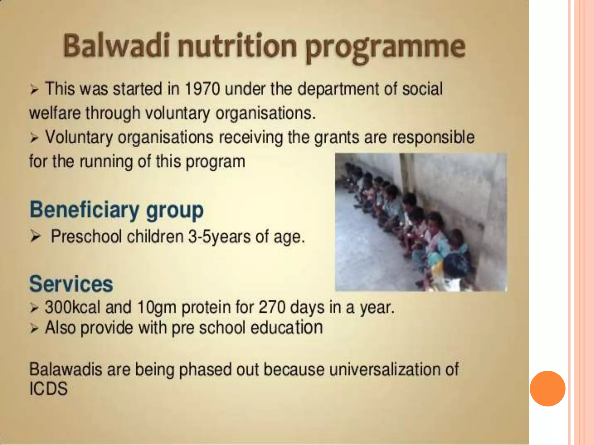 National nutritional programme | PPTX