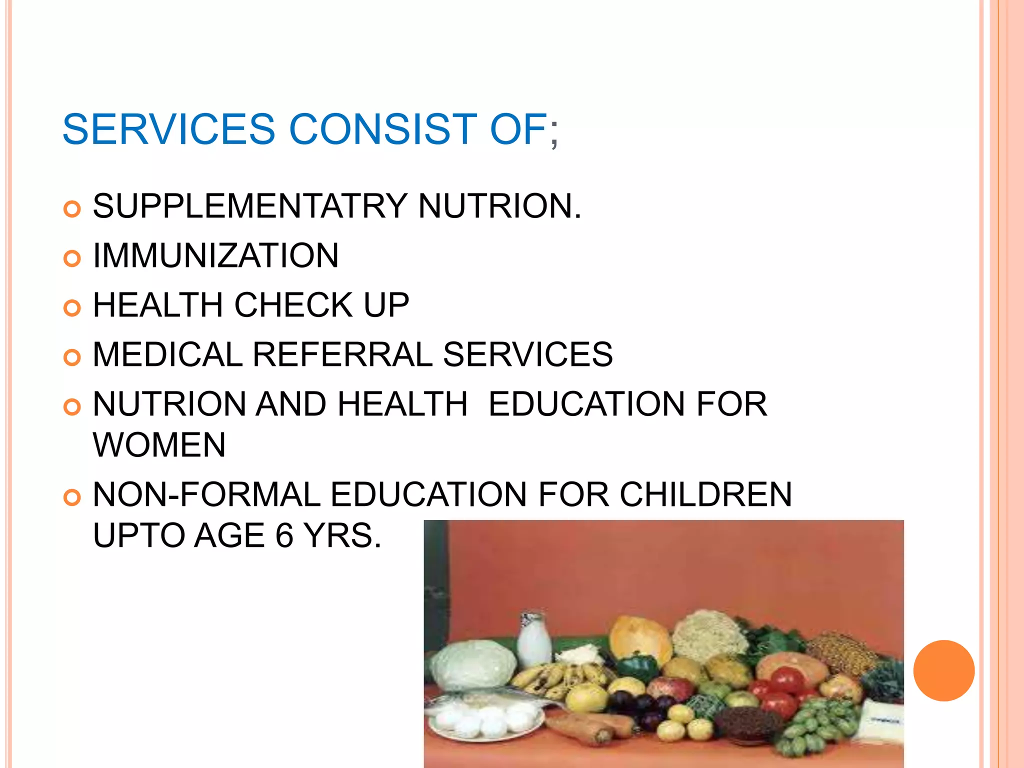 National nutritional programme | PPTX