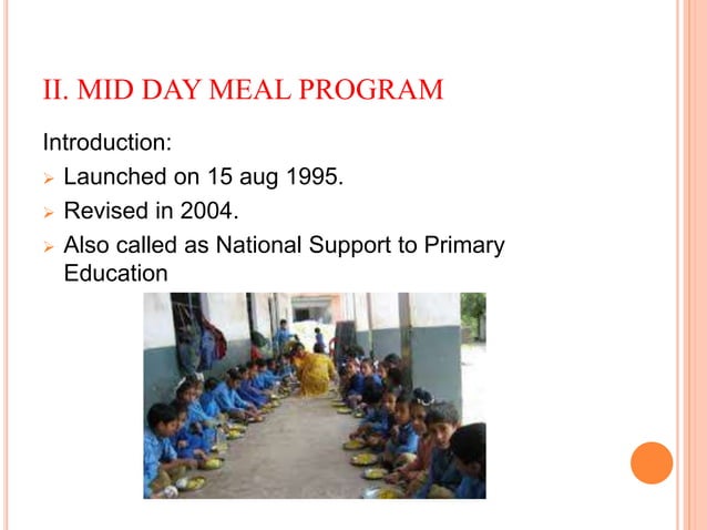 National nutritional programme | PPTX | Eye and Vision Conditions ...