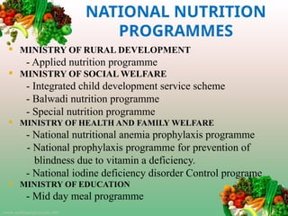 NATIONAL NUTRITIONAL PROGRAMMES IN INDIA.pptx