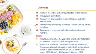 National nutritional programs of health and welfare. | PPTX