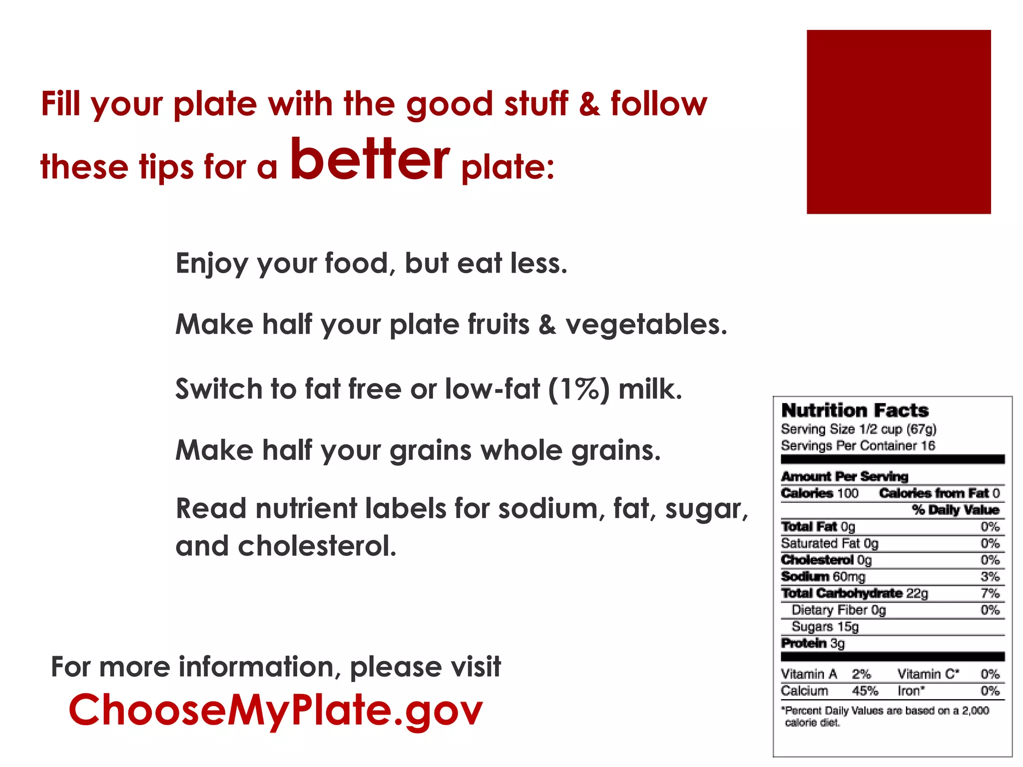 National Nutrition Month - A Quiz & Guide to Better Food Choices | PPTX