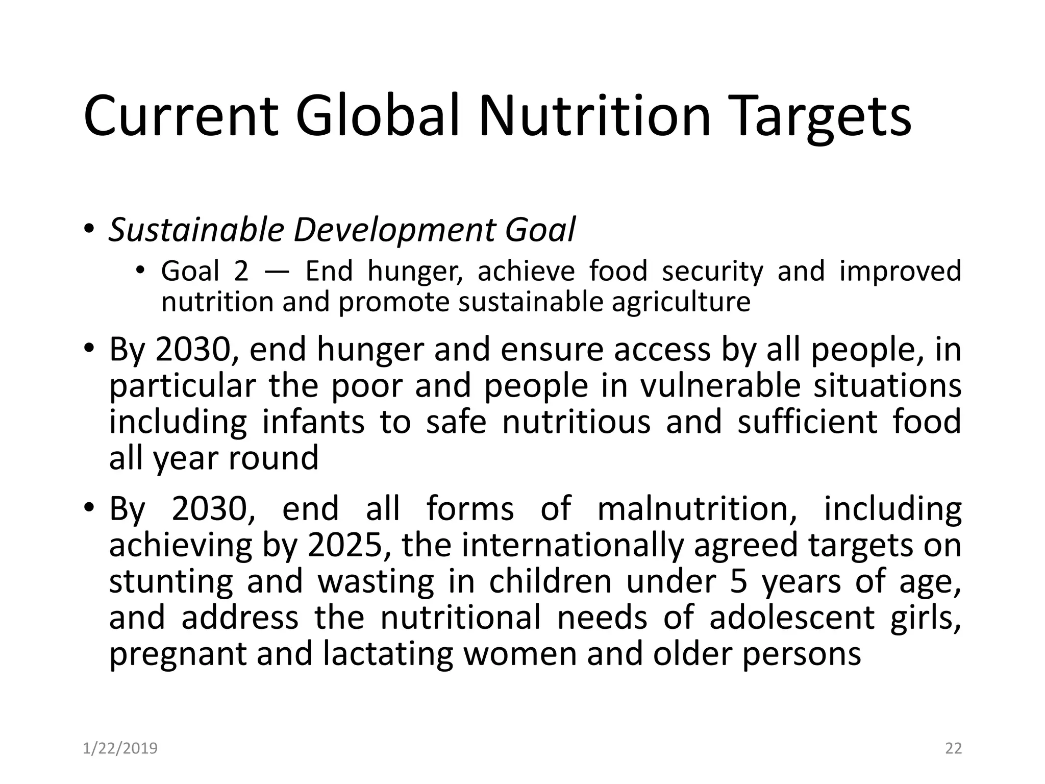 National nutrition program | PPTX
