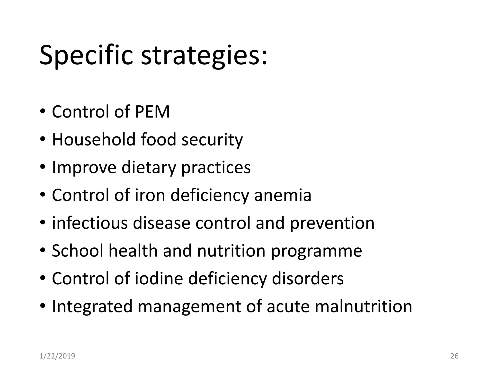 National nutrition program | PPTX