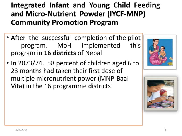 National nutrition program | PPTX