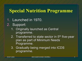 National nutrition programmes. | PPT