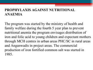 National nutrition programs | PPT