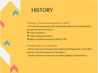 National nutrition programs | PPT