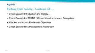 National Oil Company Conference 2014 - Evolving Cyber Security - A Wake ...