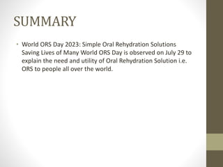 NATIONAL ORS DAY CELEBRATION AT ELMCH ppt.pptx