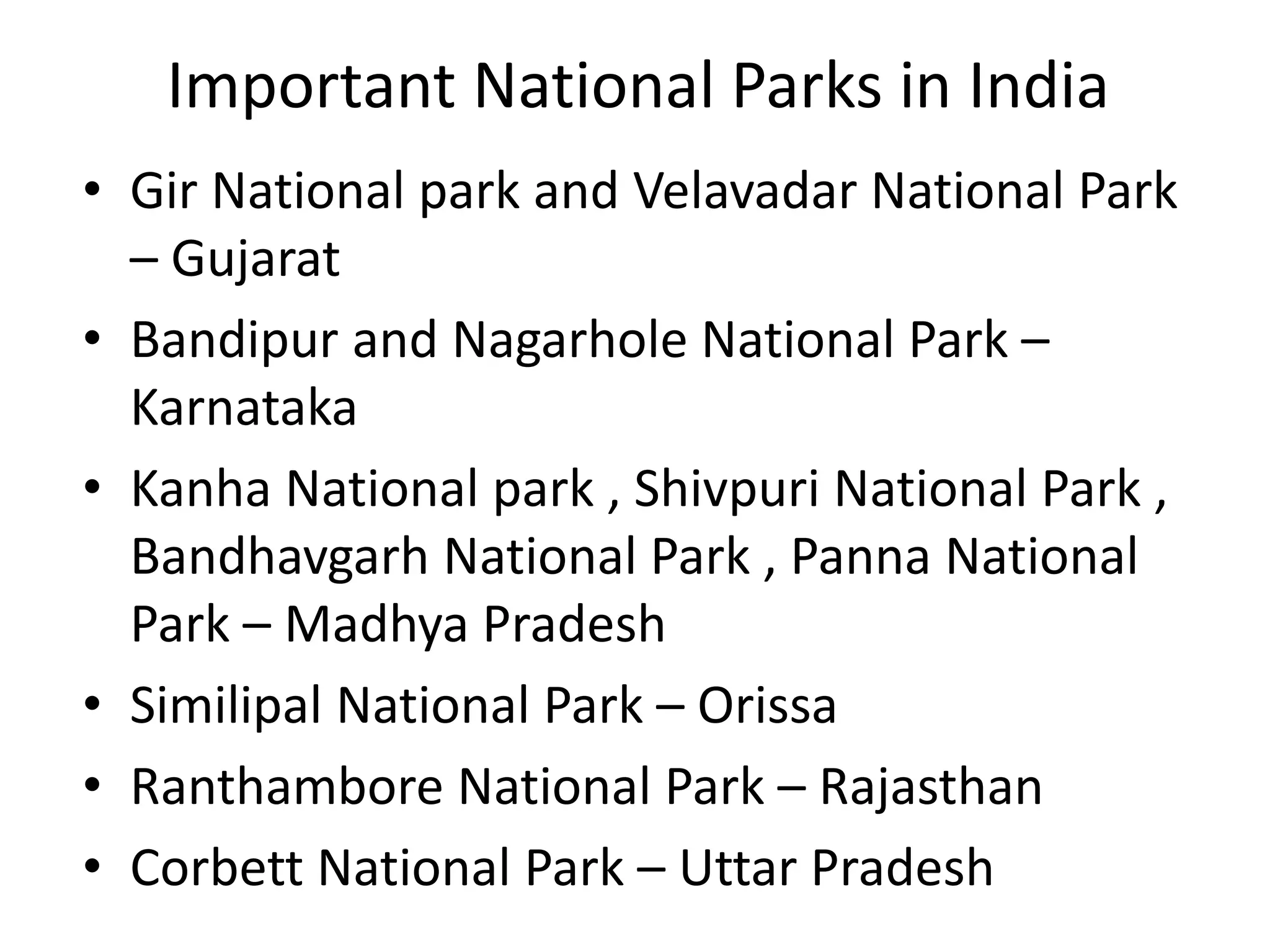 National park and biospher reserve conservation | PPTX