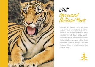 National Park Brochure - A5 Landscape | PPT