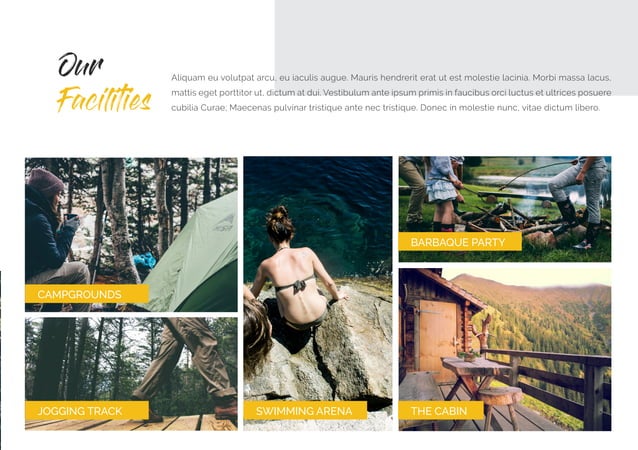 National Park Brochure - A5 Landscape | PPT