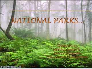 National parks....... | PPT