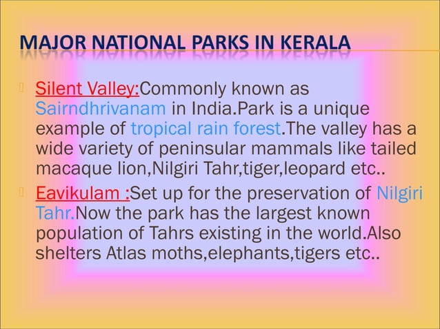 National parks....... | PPT