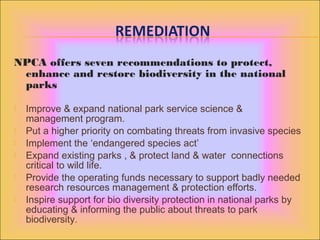 National parks....... | PPT
