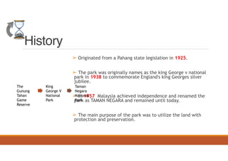 National parks presentation slide | PDF