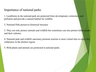 National parks and Wildlife Sanctuaries of india.pptx