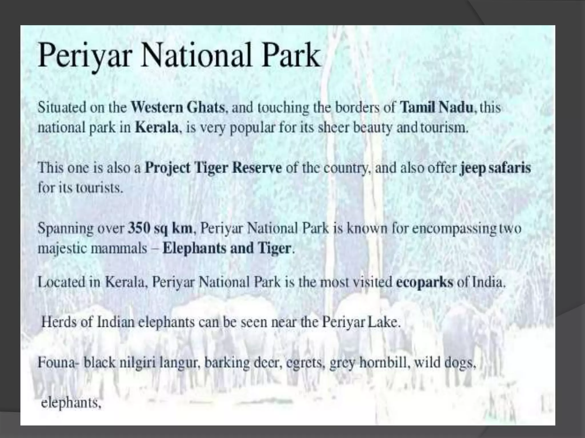 National Parks PPT | PPTX