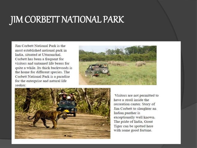 National Parks PPT | PPTX | Outdoor Attractions | Attractions