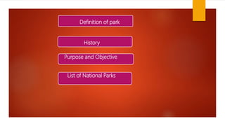 National Parks of Pakistan | PPTX