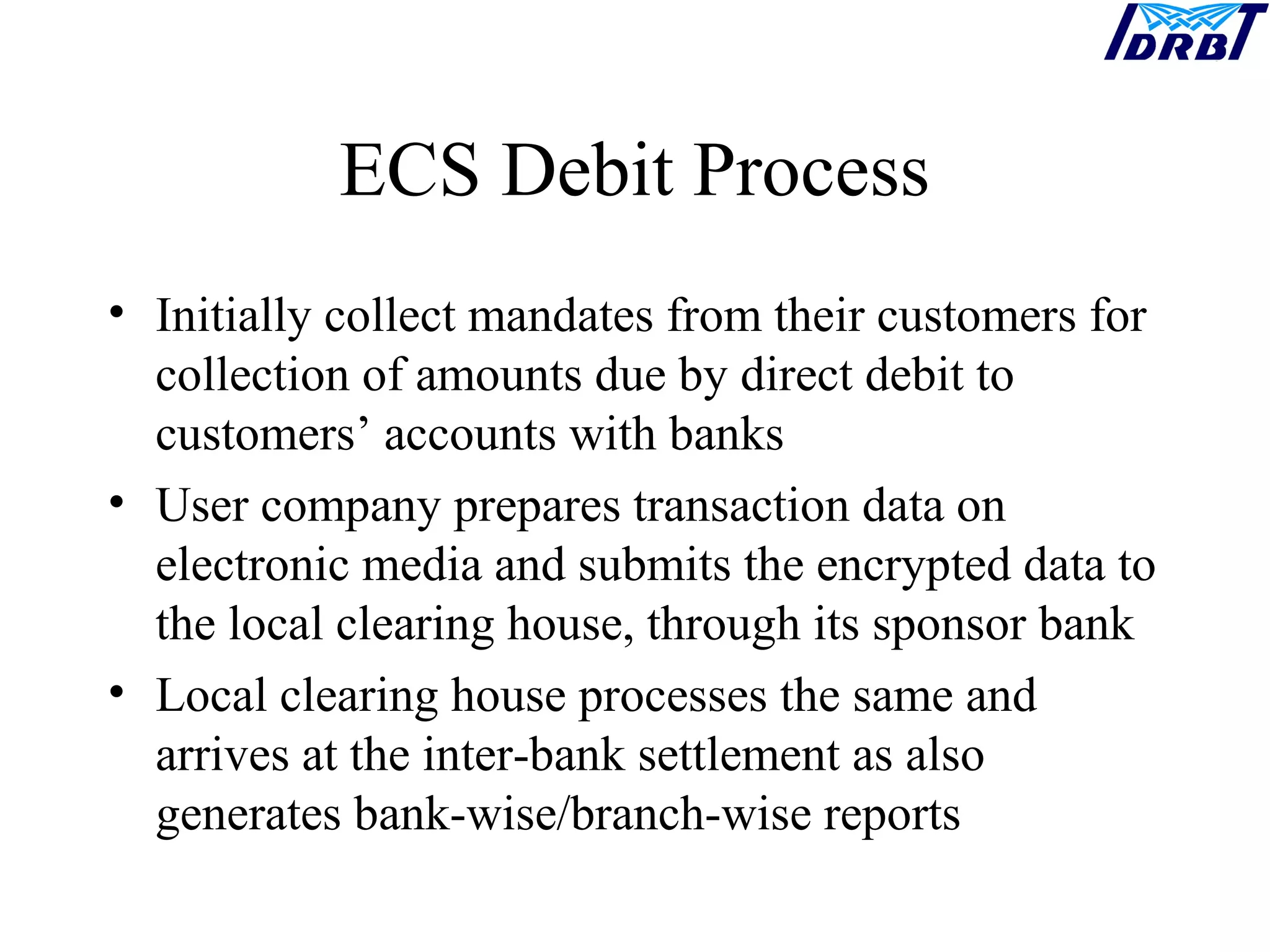 National payment system architecture | PPT