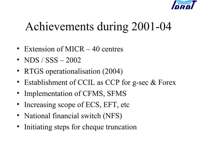 National payment system architecture | PPT