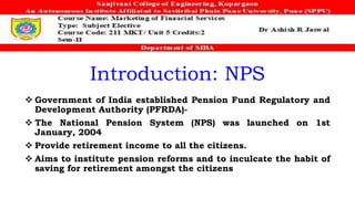 National Pension Scheme | PPTX