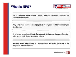 National pension scheme(nps) | PPTX
