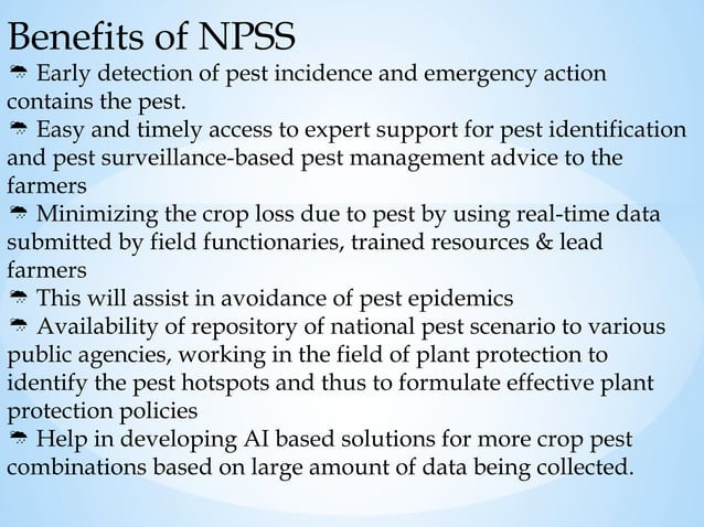 NATIONAL PEST SURVEILLANCE SYSTEM.pptx NN | PPT