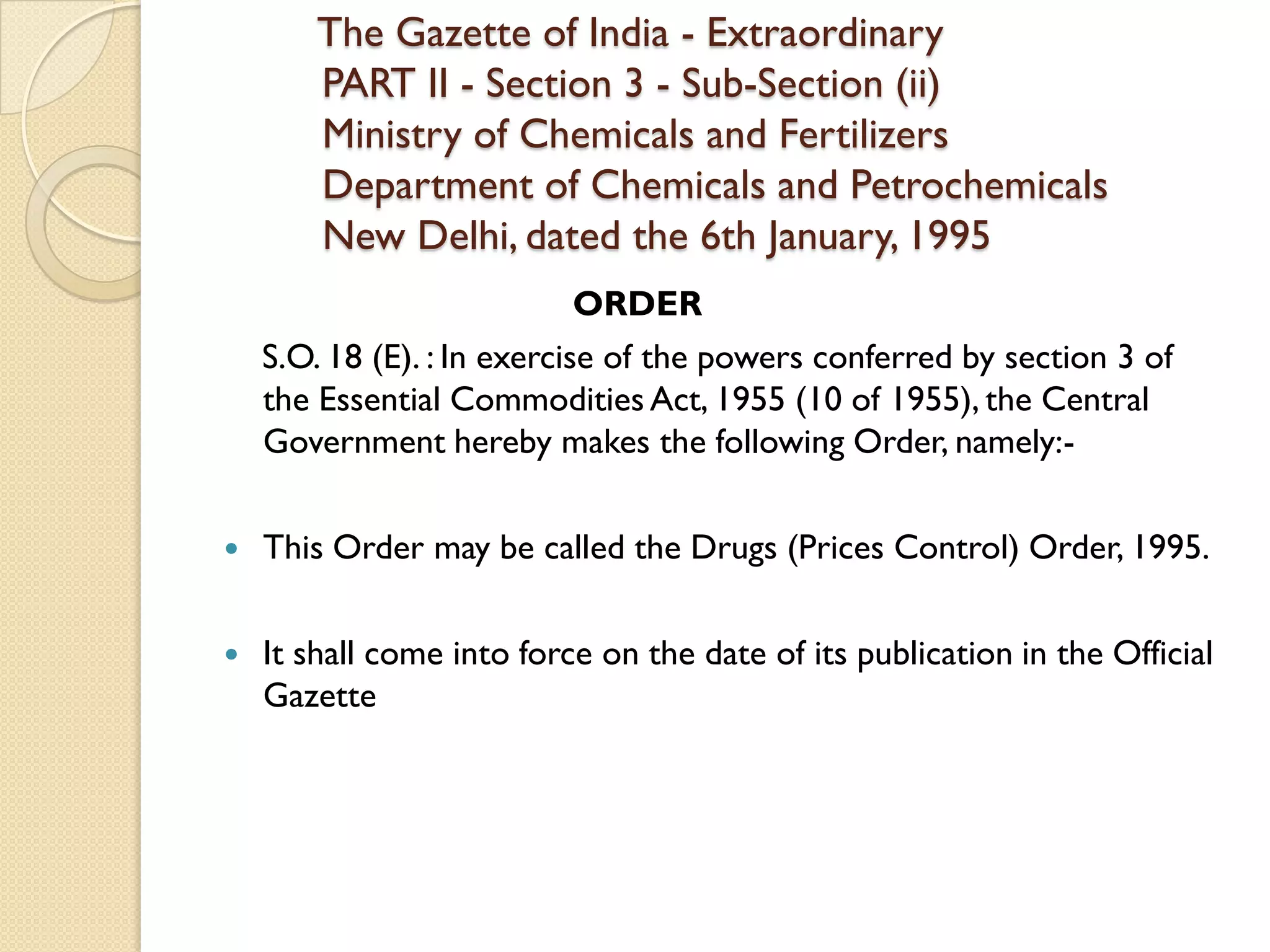 National pharmaceutical pricing athourity (nppa) | PPTX