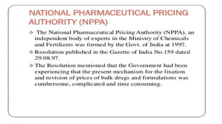 National pharmaceutical pricing authority ppt | PPT
