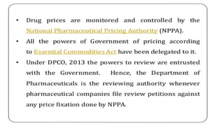National pharmaceutical pricing authority ppt | PPT