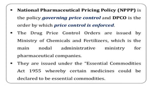 National pharmaceutical pricing authority ppt | PDF