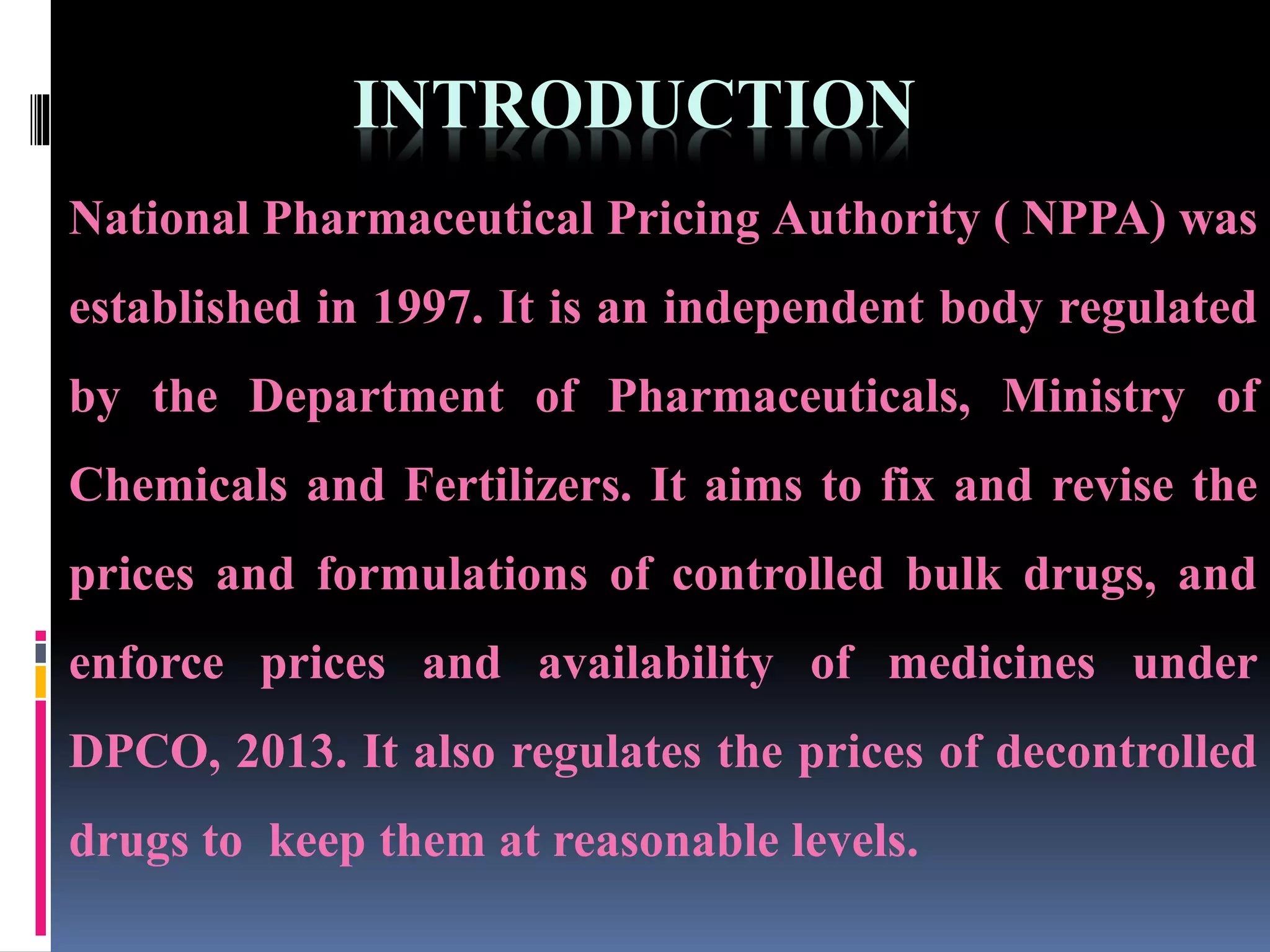 National pharmaceutical pricing authority | PDF