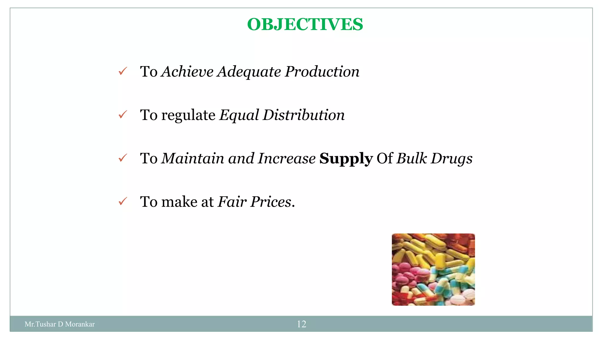 National pharmaceutical pricing authority with drugs price control ...