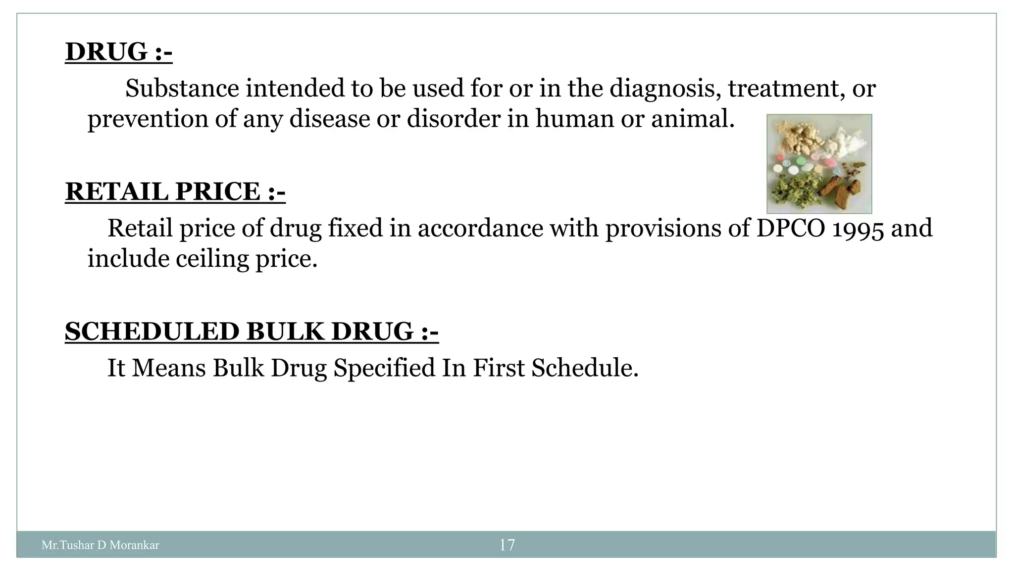 National pharmaceutical pricing authority with drugs price control ...