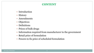 National pharmaceutical pricing authority with drugs price control ...