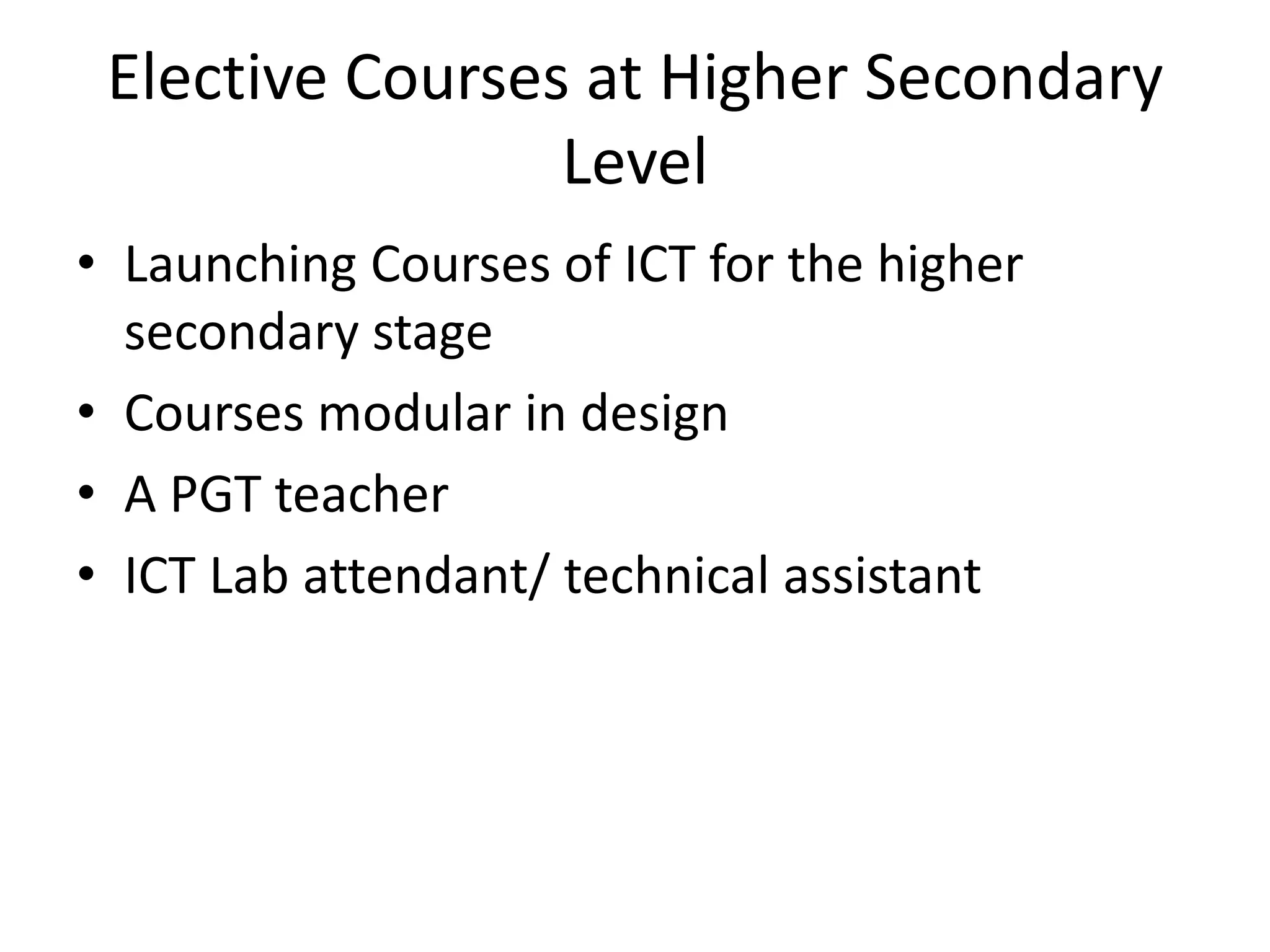 National policy of ICT in School Education | PPTX